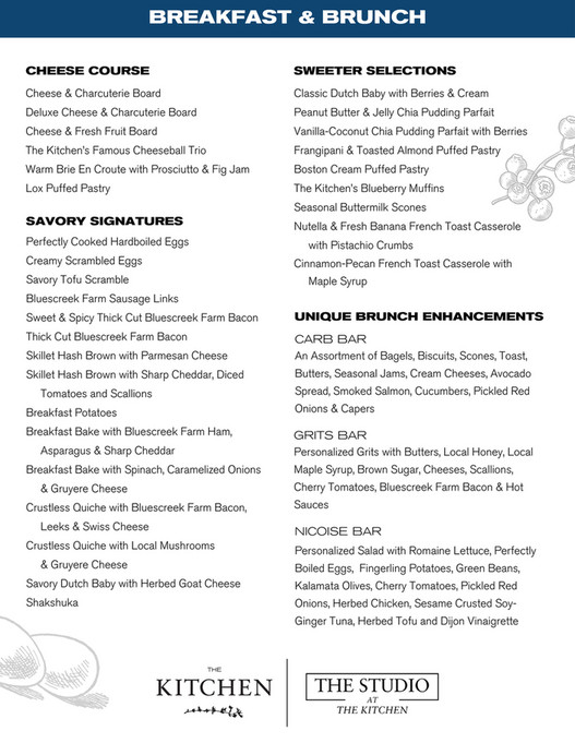 The Kitchen - Fall/Winter Catered Menu - Page 6-7