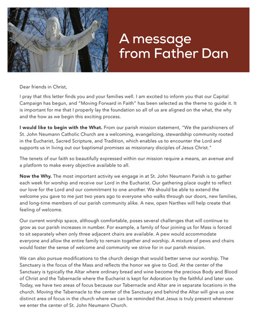 Brand Inspiration - St John Neumann Catholic Church_Campaign Brochure ...