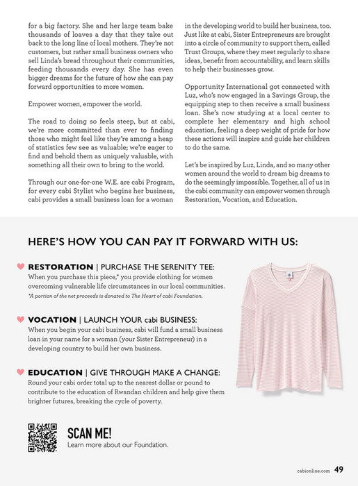 Look Book - cabi Spring 2023 Collection - Page 50-51