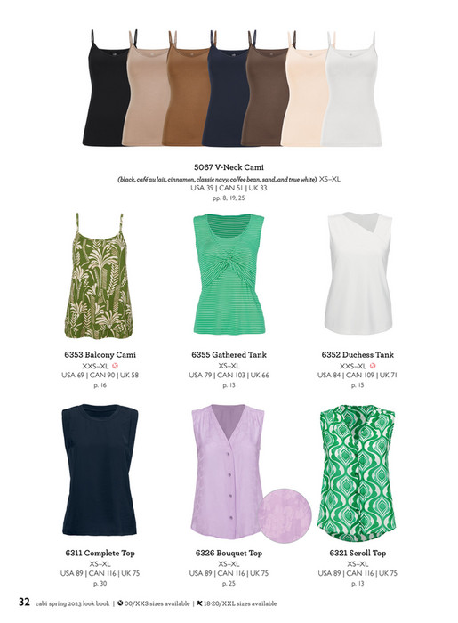 Look Book - cabi Spring 2023 Collection - Page 34-35