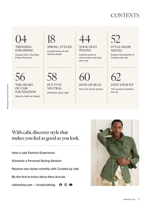 Cabi - The Book - Spring 2026 Collection - Page 1