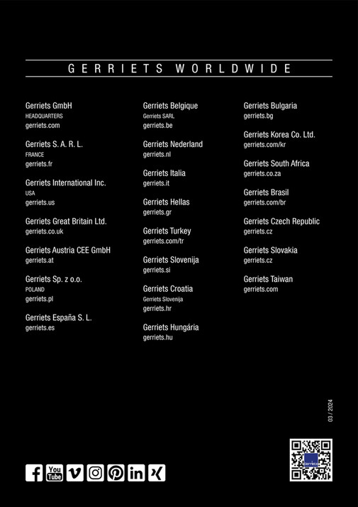 Gerriets GmbH - 2.2 Spannbildwaende / Frame Systems - Page 32