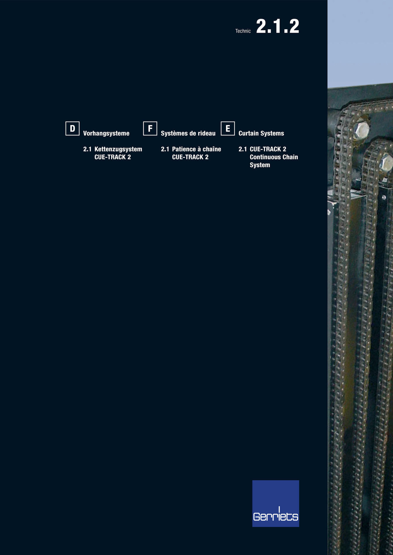 Gerriets GmbH - 2.1 CUE TRACK2 - Page 14-15