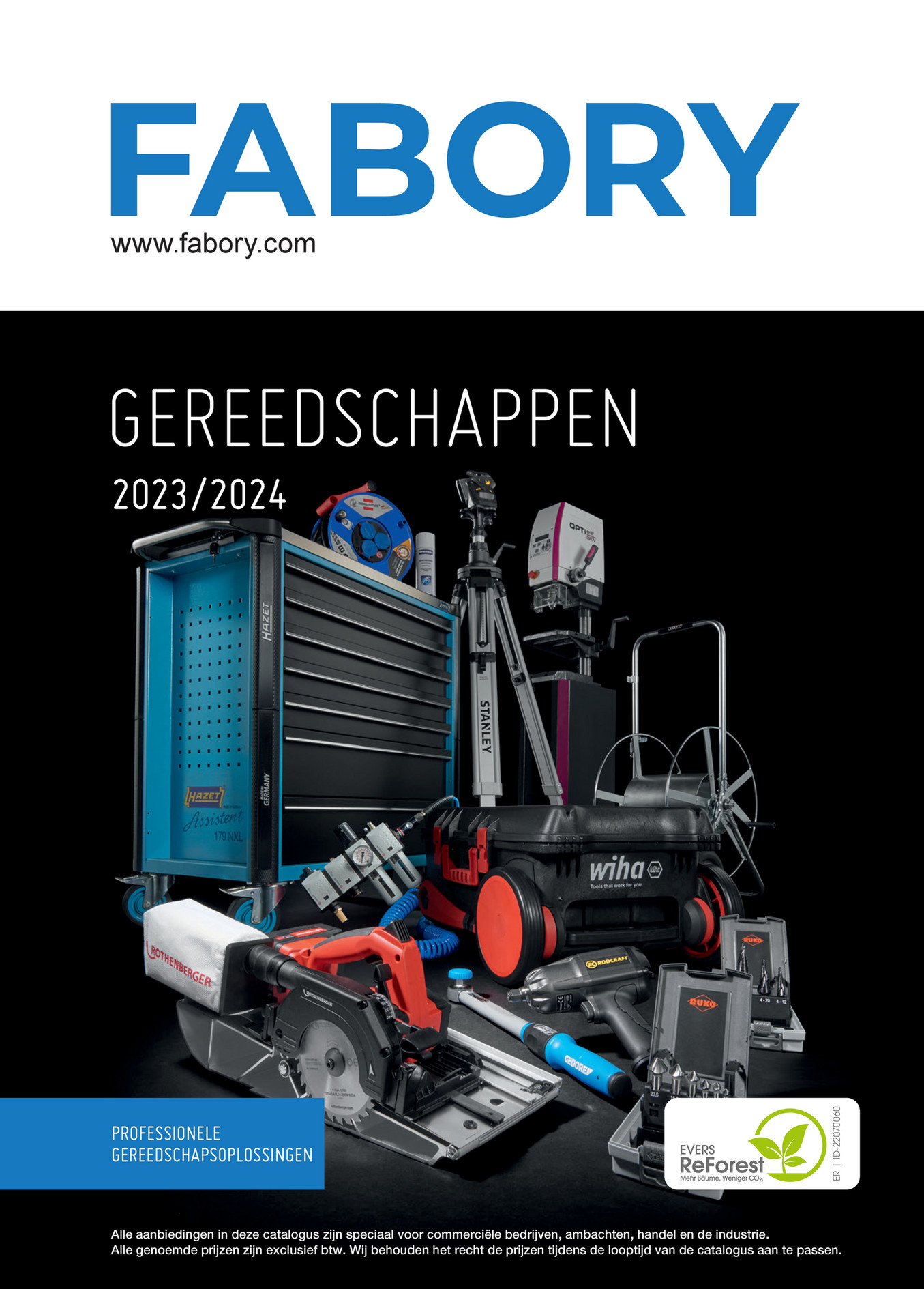 Fabory - Gereedschappen Catalogus 2023-2024 - Page 1