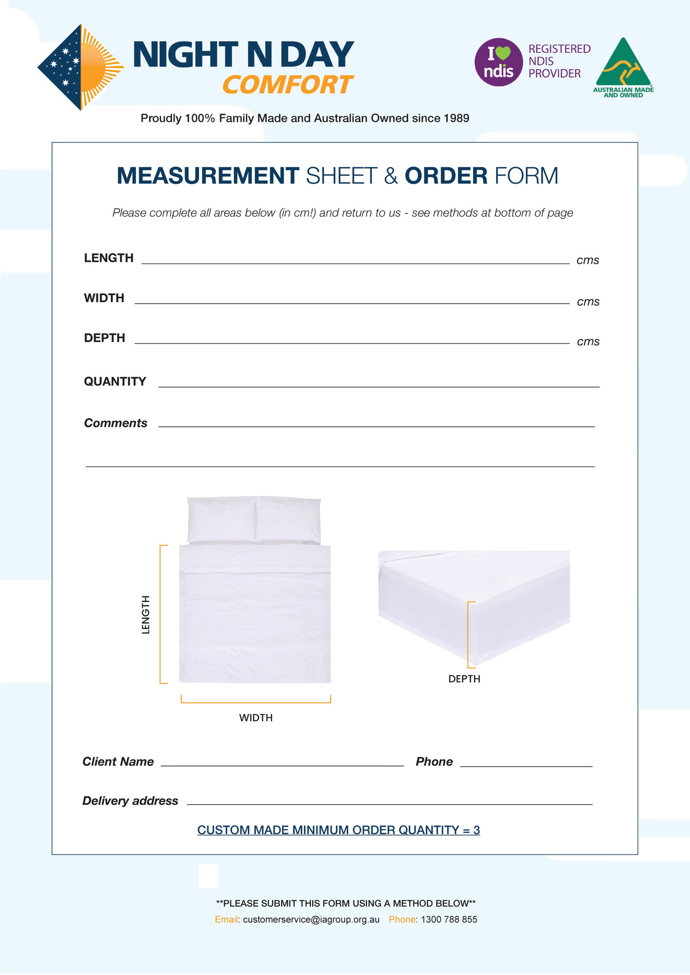 Independence Australia - IA_NIGHT N DAY Comfort - Bed and Mattress ...