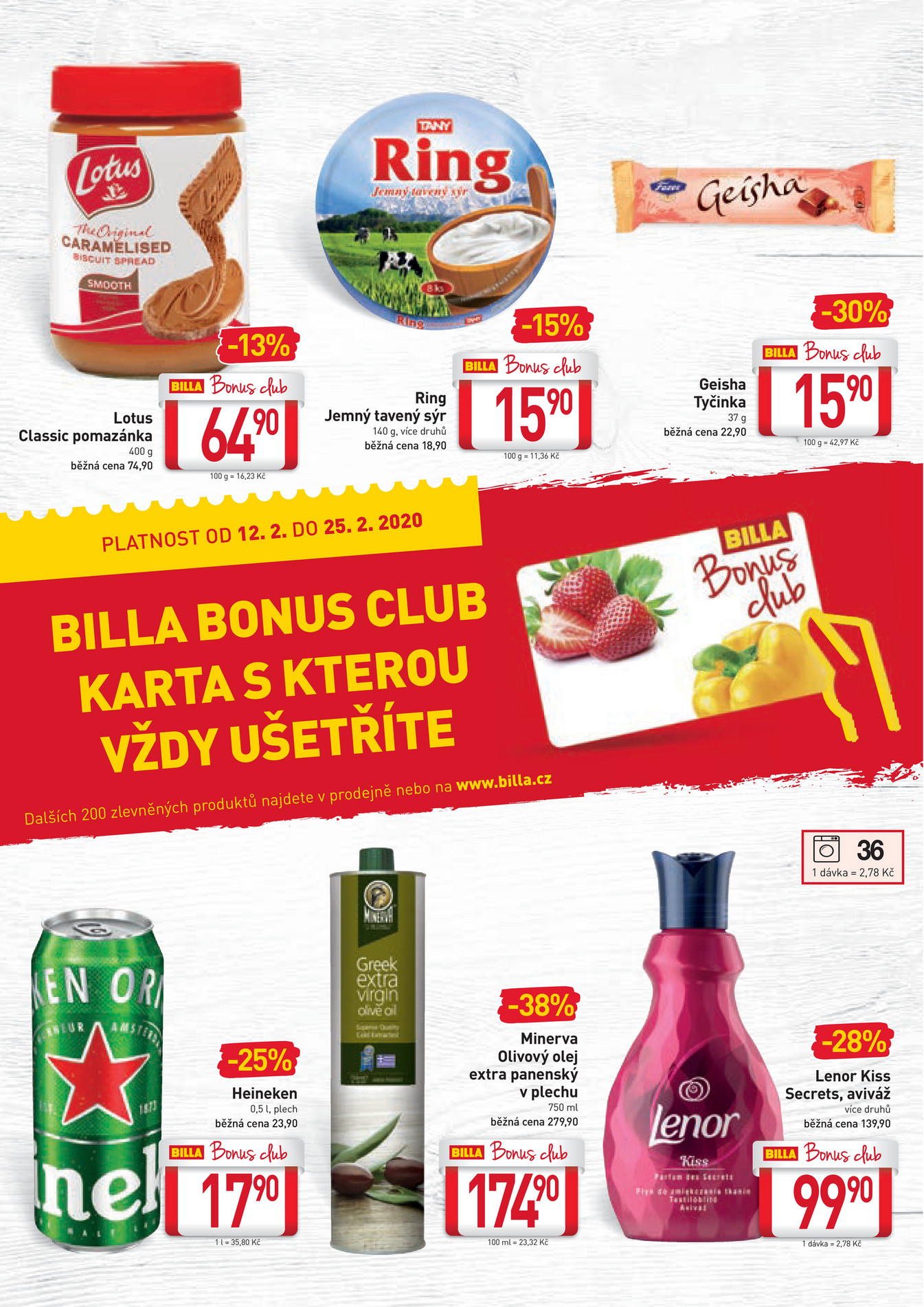 BILLA.cz - Leták BBC od 12. 2. - 25. 2. 2020 - Strana 1