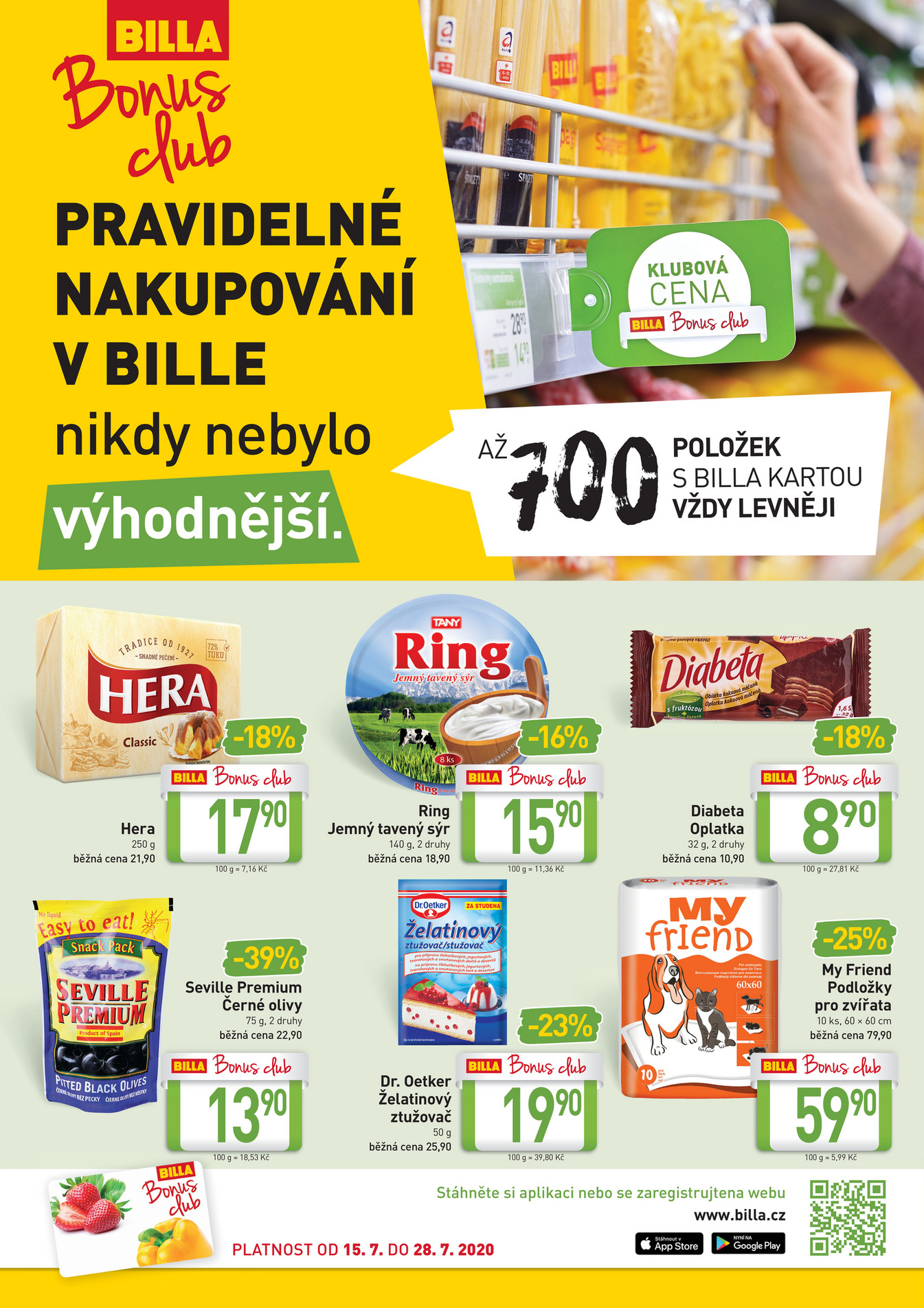 BILLA.cz - Leták BBC od 15. 7. - 28. 7. 2020 - Strana 1