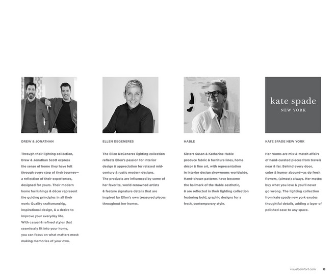 Visual Comfort & Co. - VCC Studio Catalog 2024 - Page 8-9