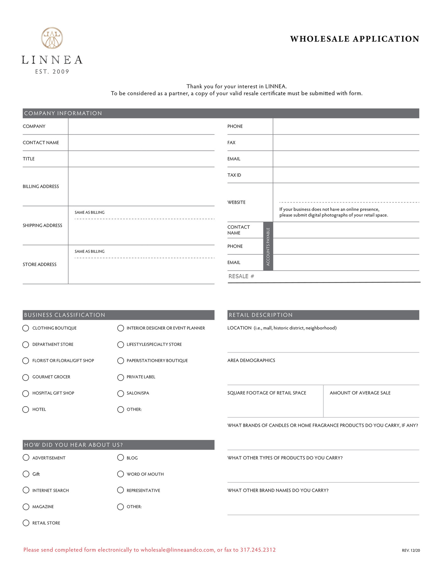 Tango - LINNEA Wholesale Application 2023 - Page 2
