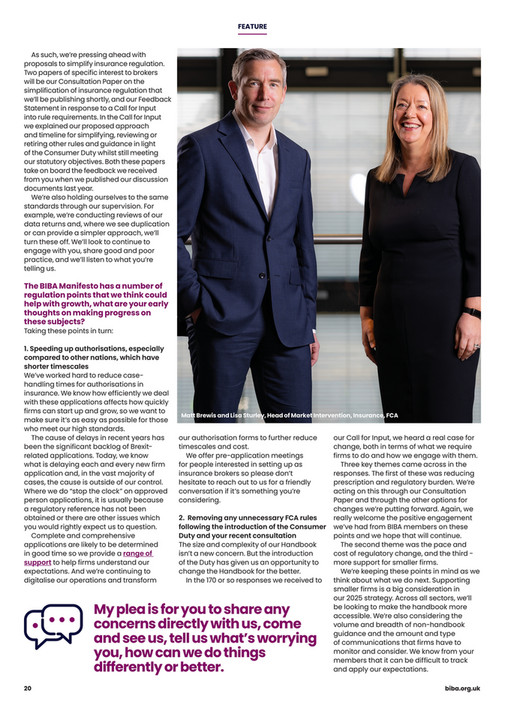 BIBA - BIBA The Broker Magazine May 2025 - Page 18-19