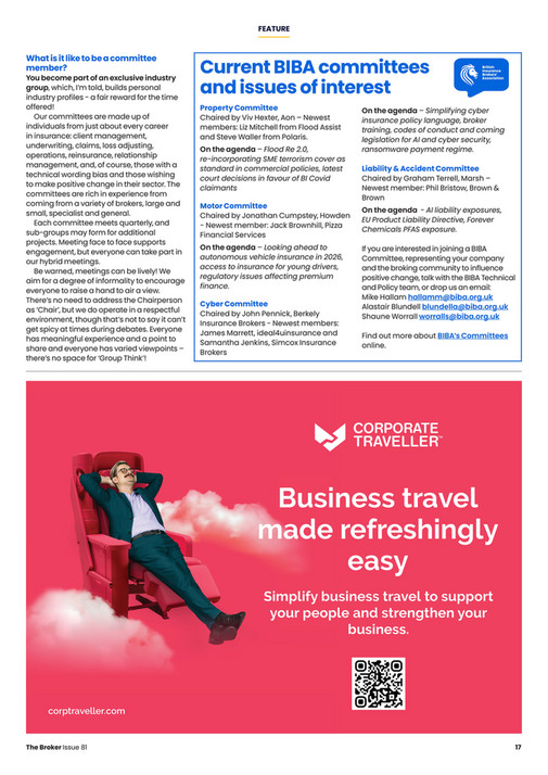 BIBA - BIBA The Broker Magazine November 2025 - Page 16-17