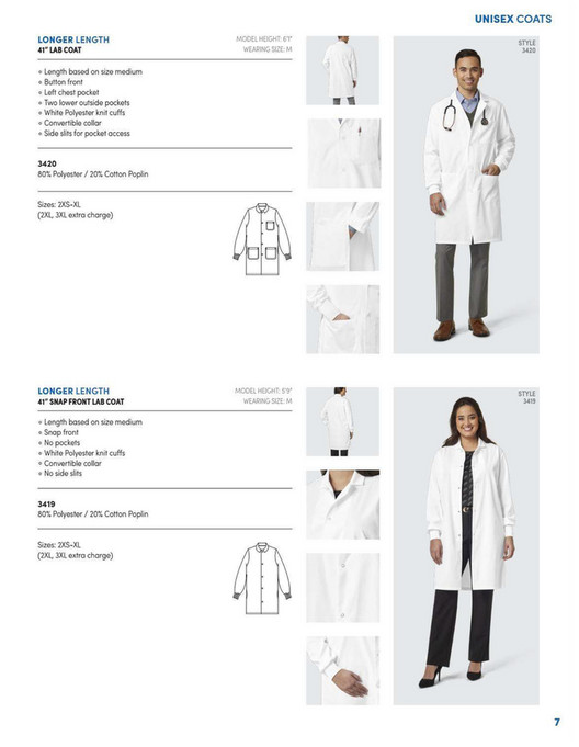 Scrub Authority - Fashion Seal Healthcare Lab Coats & Protective ...
