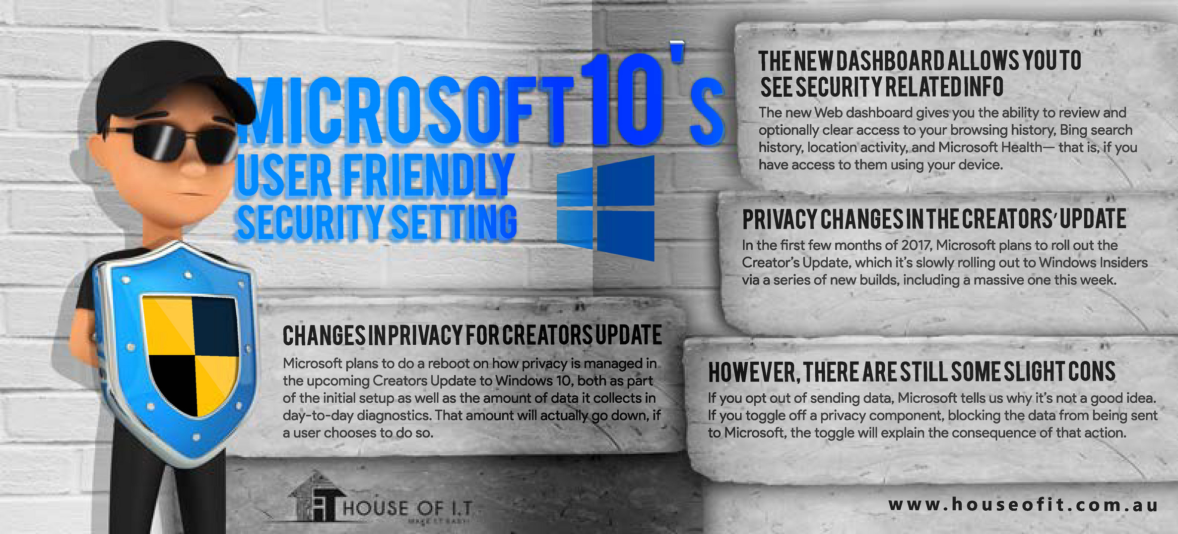 My publications - Microsoft 10 user friendly security setting - Page 1 - Created with Publitas.com