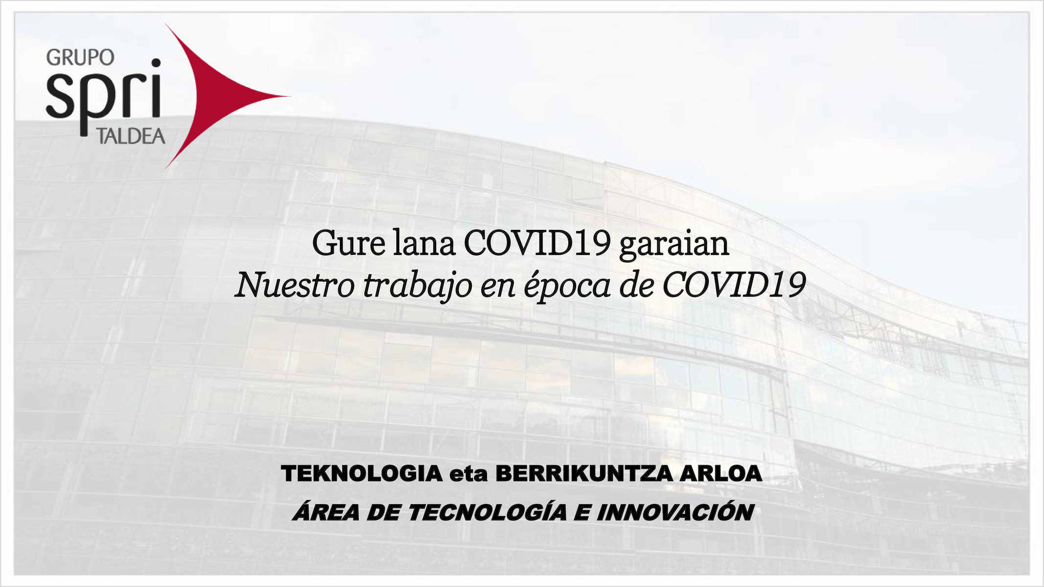 Grupo SPRI Taldea - Teknologia eta Informazio gizartea - Página 1 ...