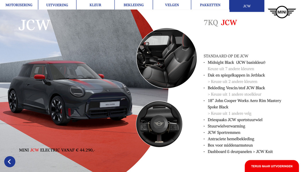 MINI - Prijslijst MINI Cooper JO1 Desktop - Pagina 29
