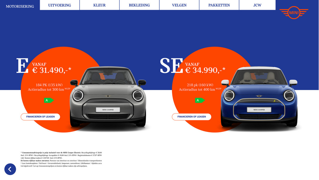 MINI - Prijslijst MINI Cooper JO1 Desktop - Pagina 3