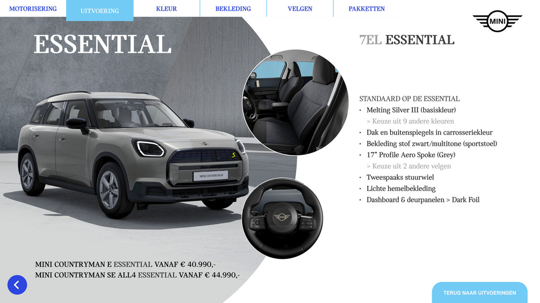 MINI - Prijslijst MINI Countryman U25 BEV - Pagina 7