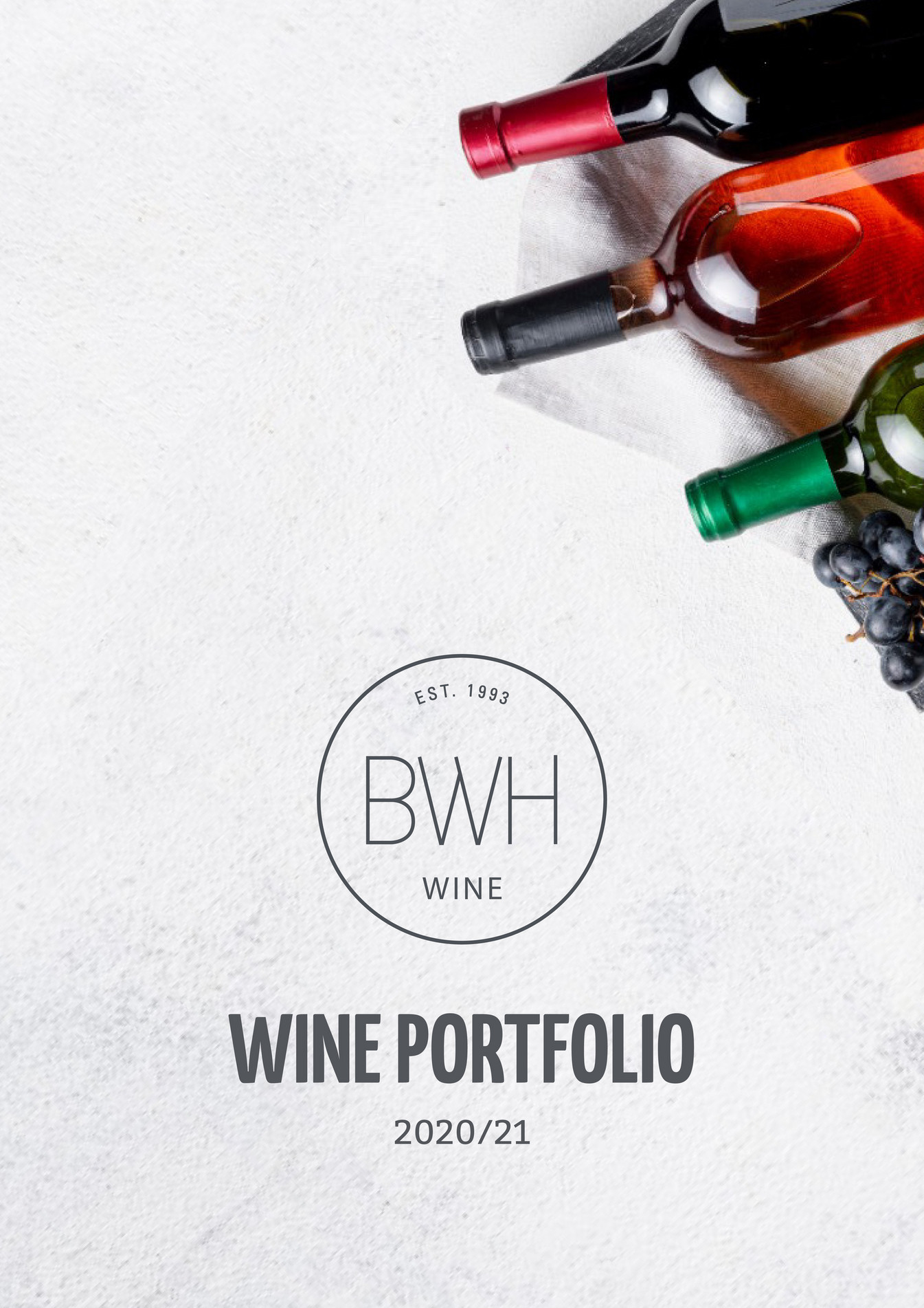 BWH Drinks - Wine Portfolio 2020 - Page 1