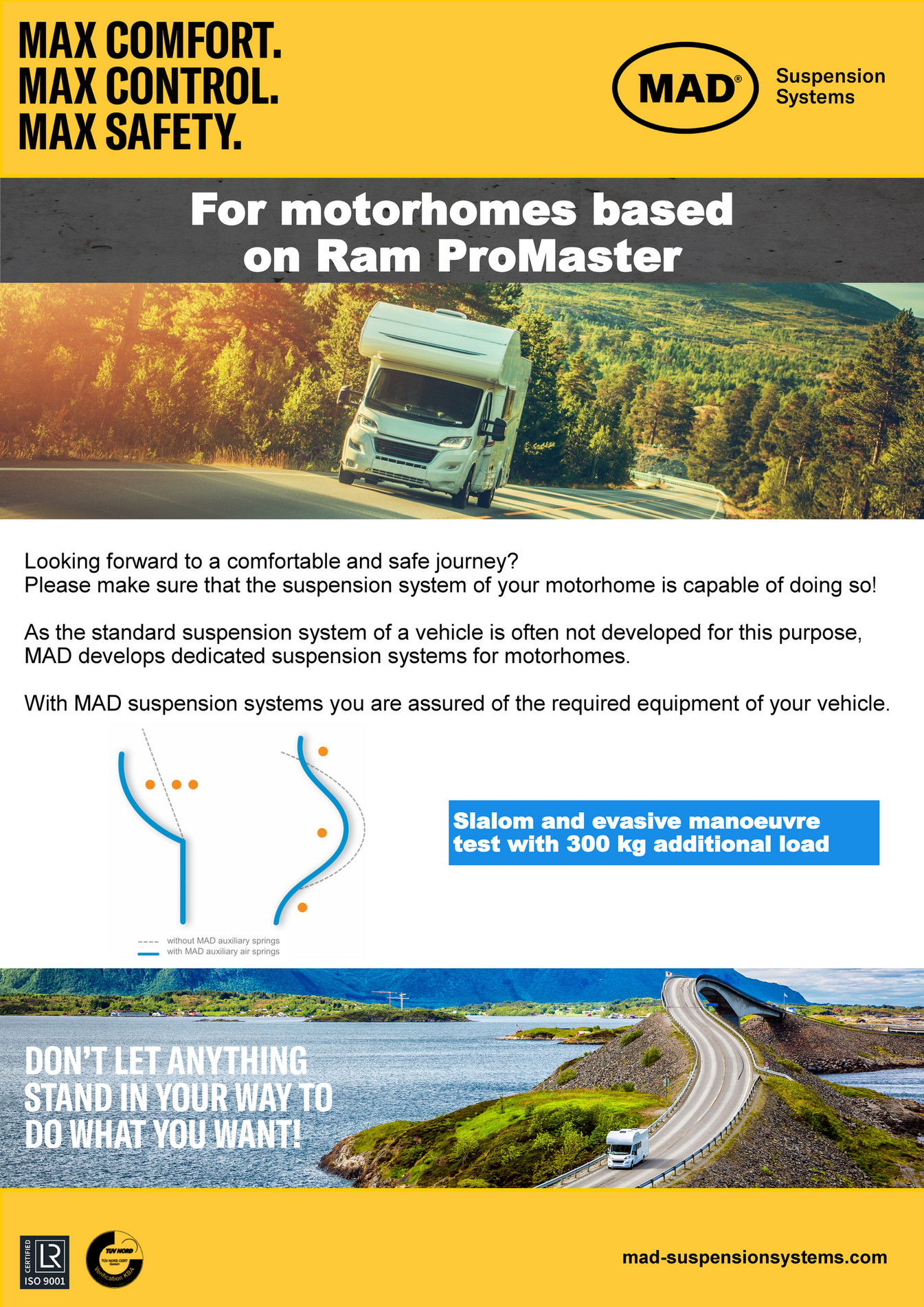 MAD - Flyer Ram ProMaster motorhomes - Page 1