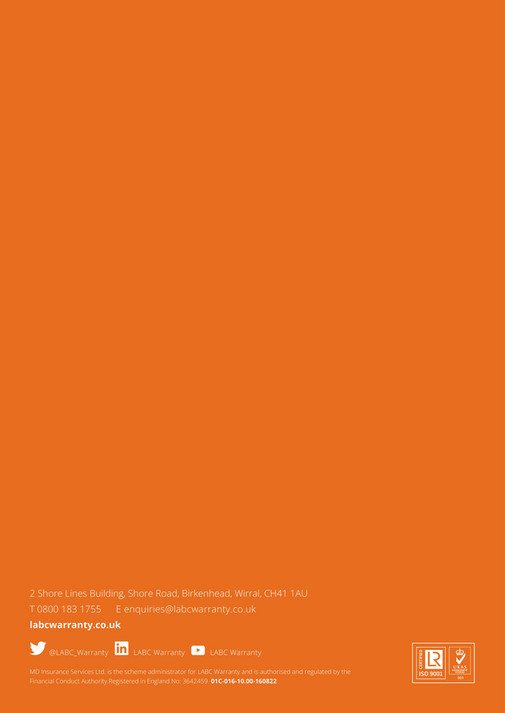 LABC Warranty - LABC Warranty Homeowners handbook - Page 34