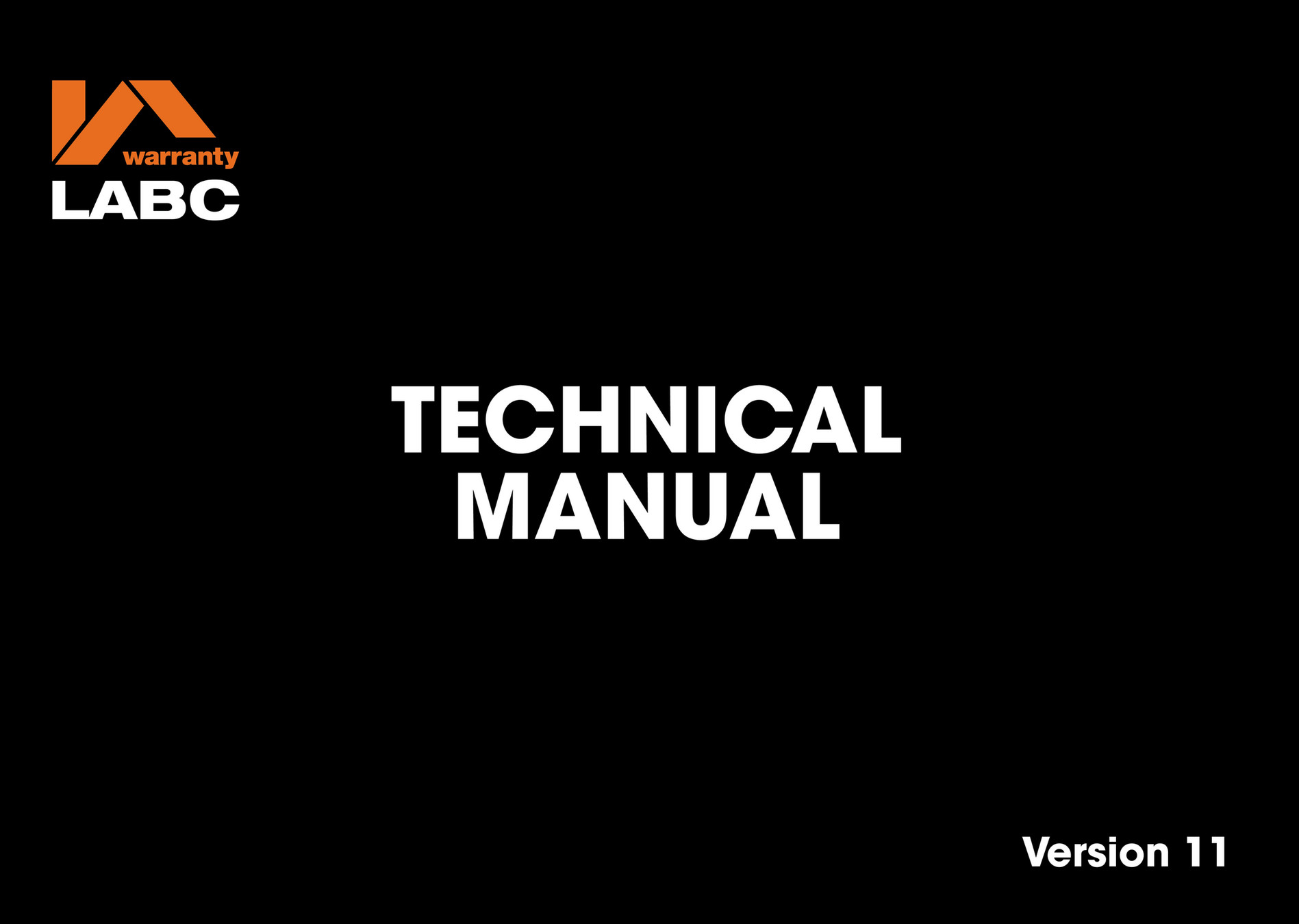 LABC Warranty - LABC Warranty Technical Manual v11 - Page 1 LABC Warranty - LABC Warranty Technical Manual v11 - Page 1