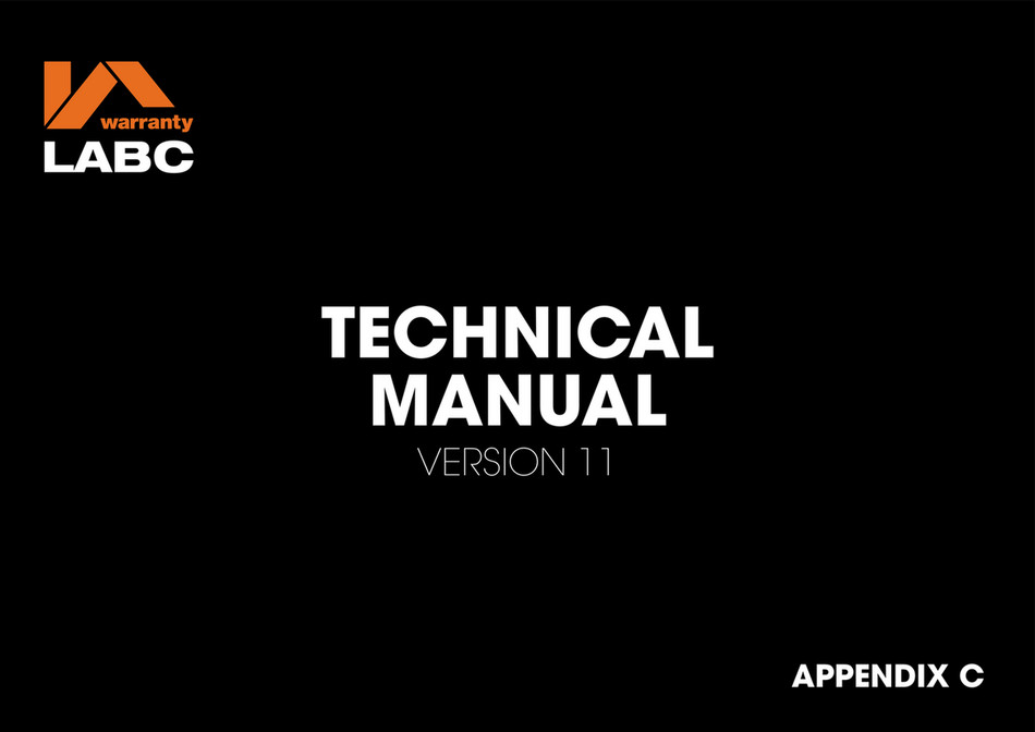 LABC Warranty - Technical Manual V11 Appendix C MMC and Materials - Page 1