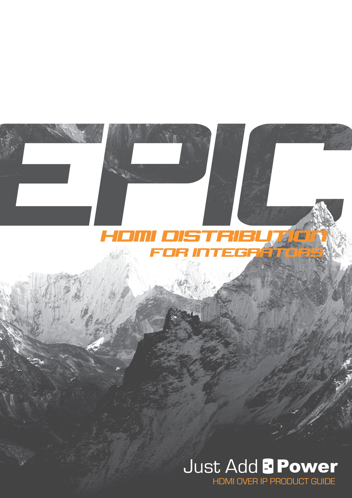 HD Connectivity - Just Add Power 3G Ultra HD over IP - Page 1 - Created ...