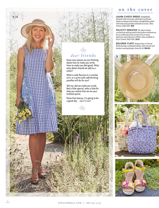 April Cornell - US S20 Spring Catalog - Page 2-3