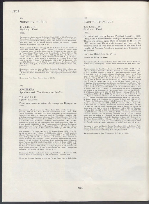 Wildenstein Plattner Institute - C.R_Edouard_Manet_Tome_I_Wildenstein ...
