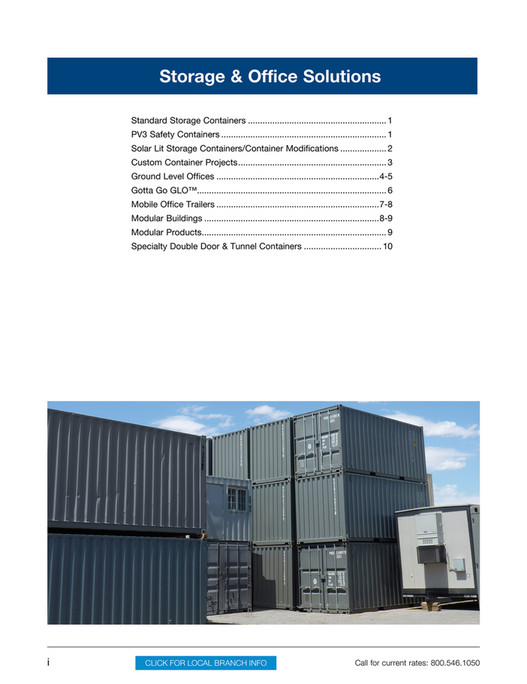 United Rentals Storage & Office Solutions - Page 2-3
