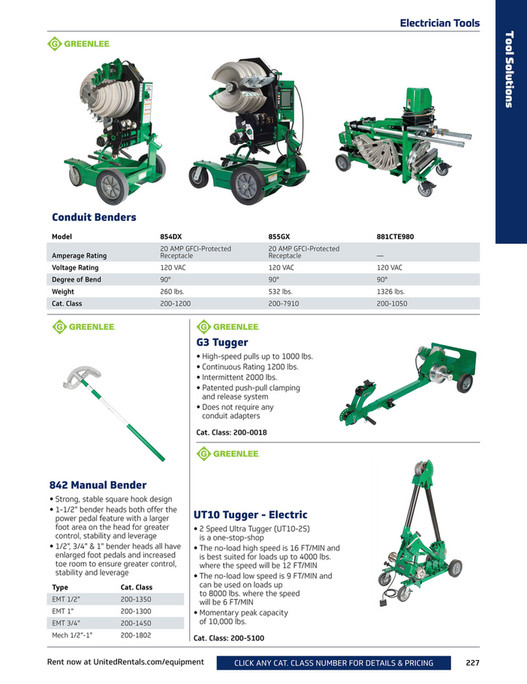 United Rentals Equipment Catalog - Page 228-229