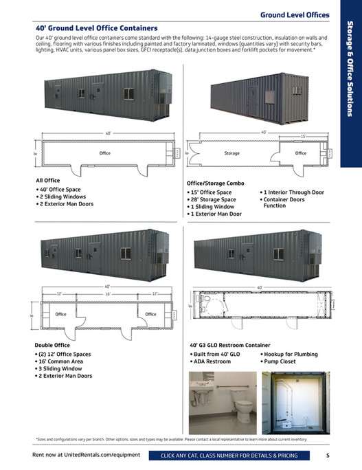 United Rentals Storage & Office Solutions - Page 6-7