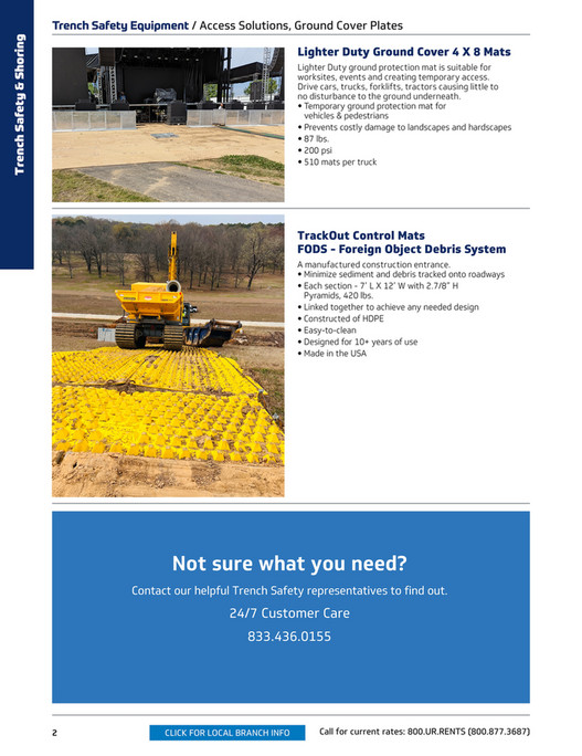 United Rentals Trench Safety & Shoring - Page 4-5