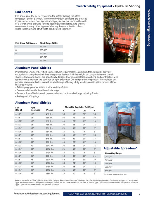 United Rentals Trench Safety & Shoring - Page 10-11