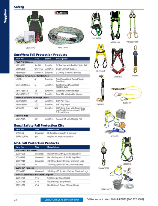 United Rentals Supplies - Page 16-17