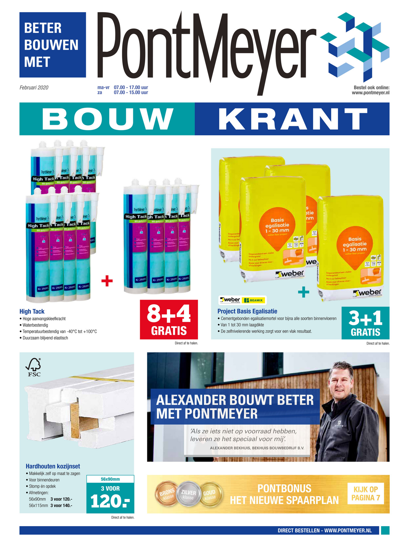 PontMeyer - Bouwkrant februari 2020 - Pagina 1