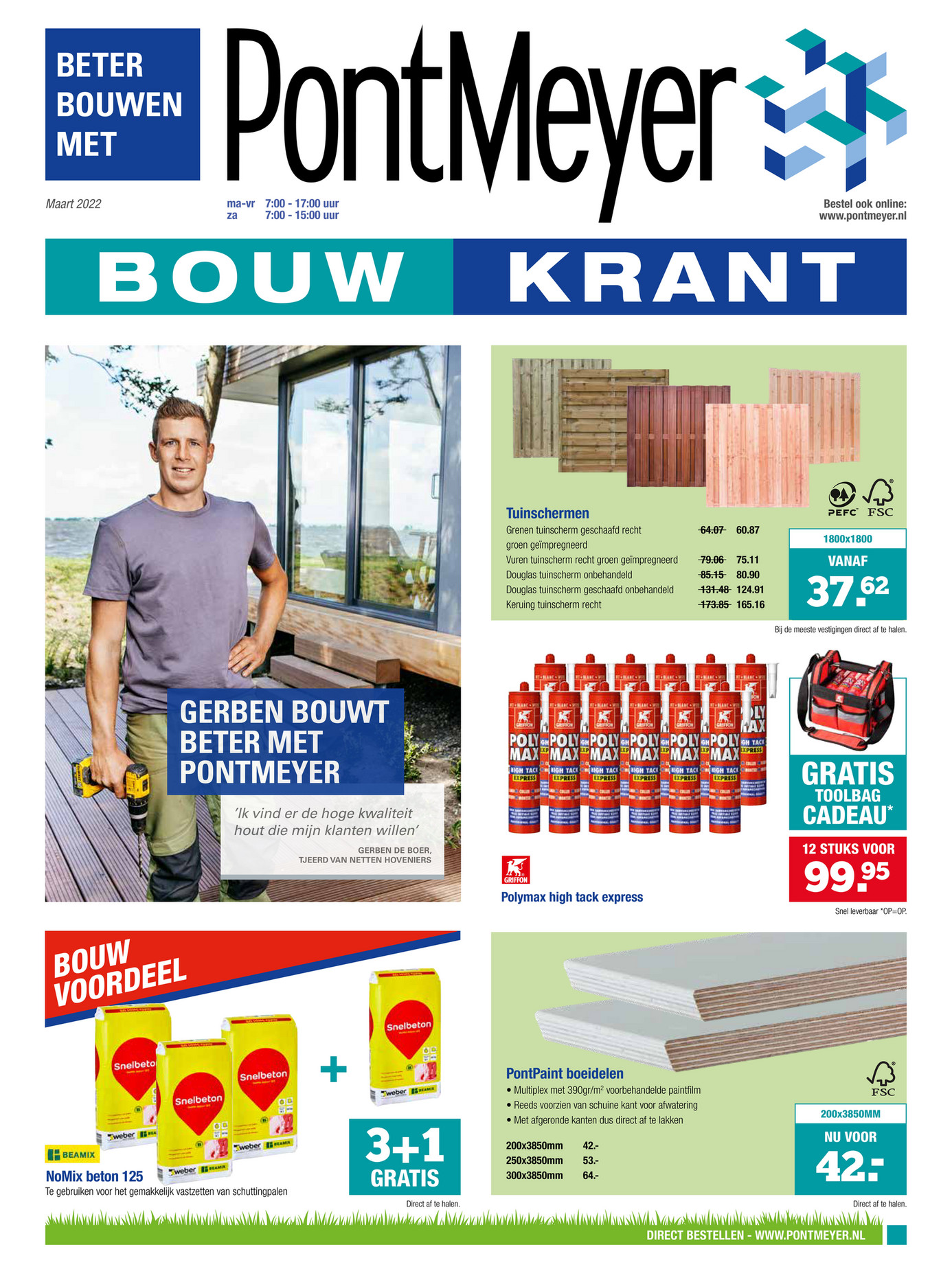 PontMeyer - Bouwkrant maart 2022 - Pagina 1