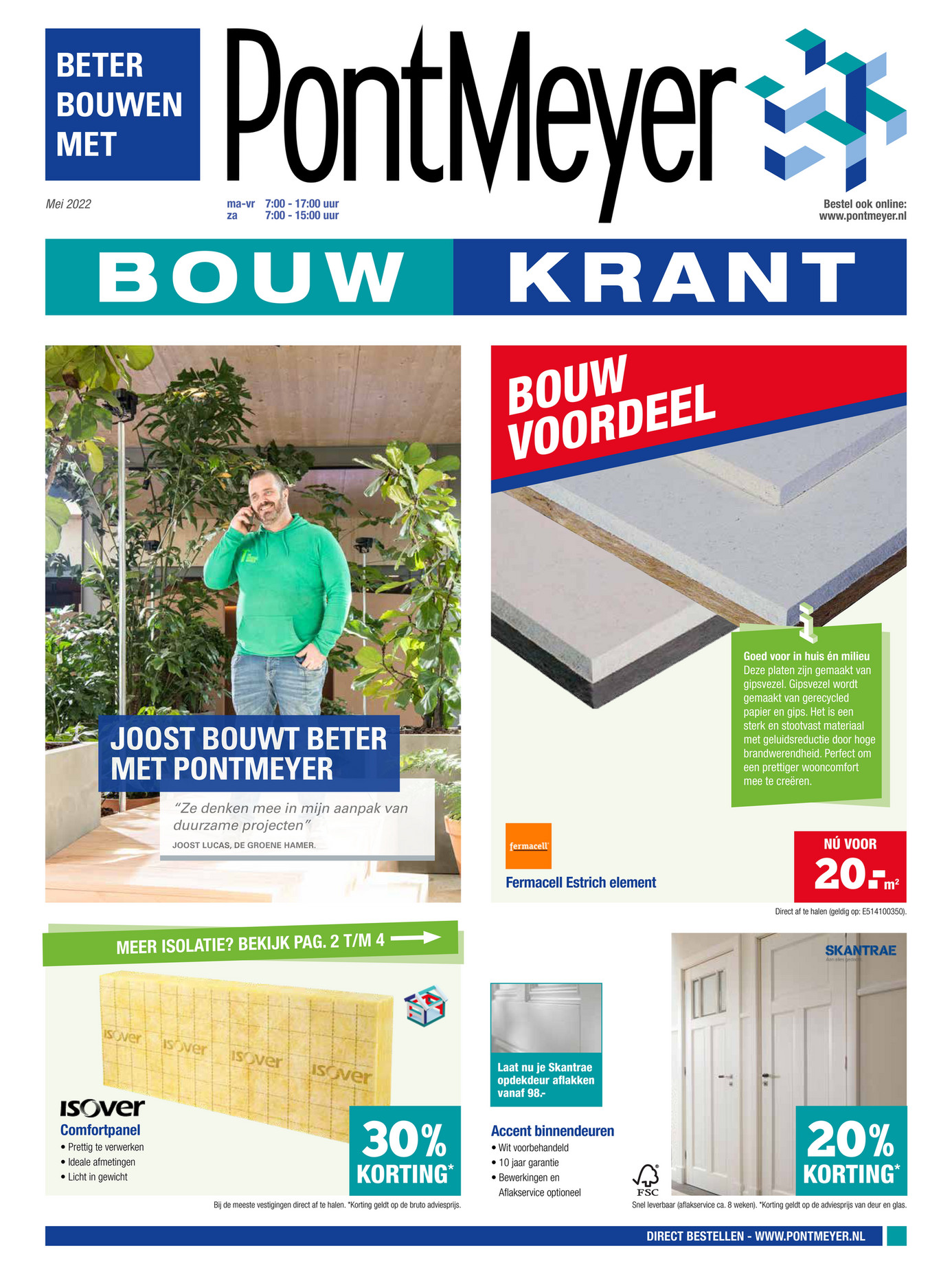 PontMeyer - Bouwkrant mei 2022 - Pagina 1