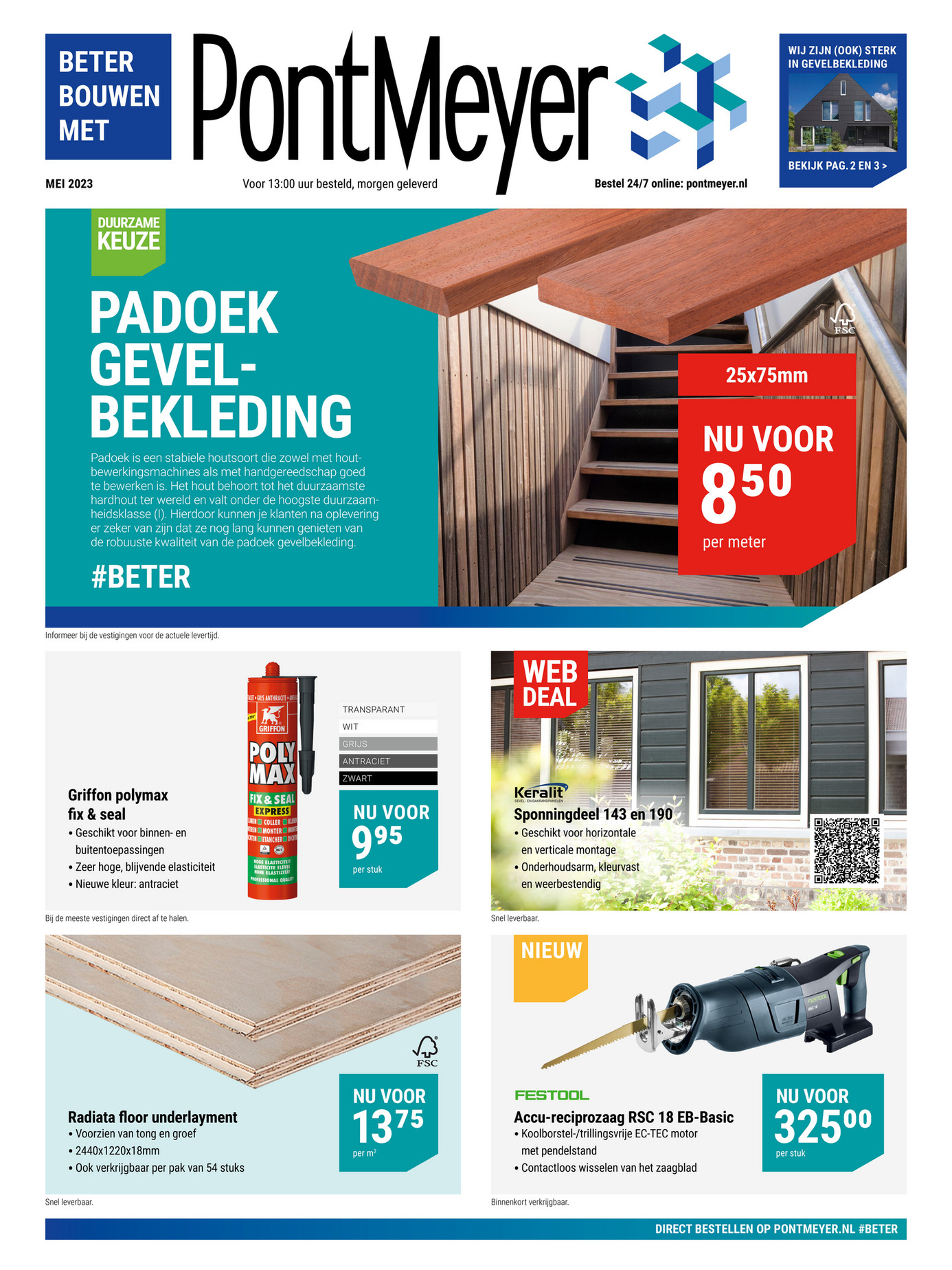 PontMeyer - Bouwkrant mei 2023 - Pagina 1