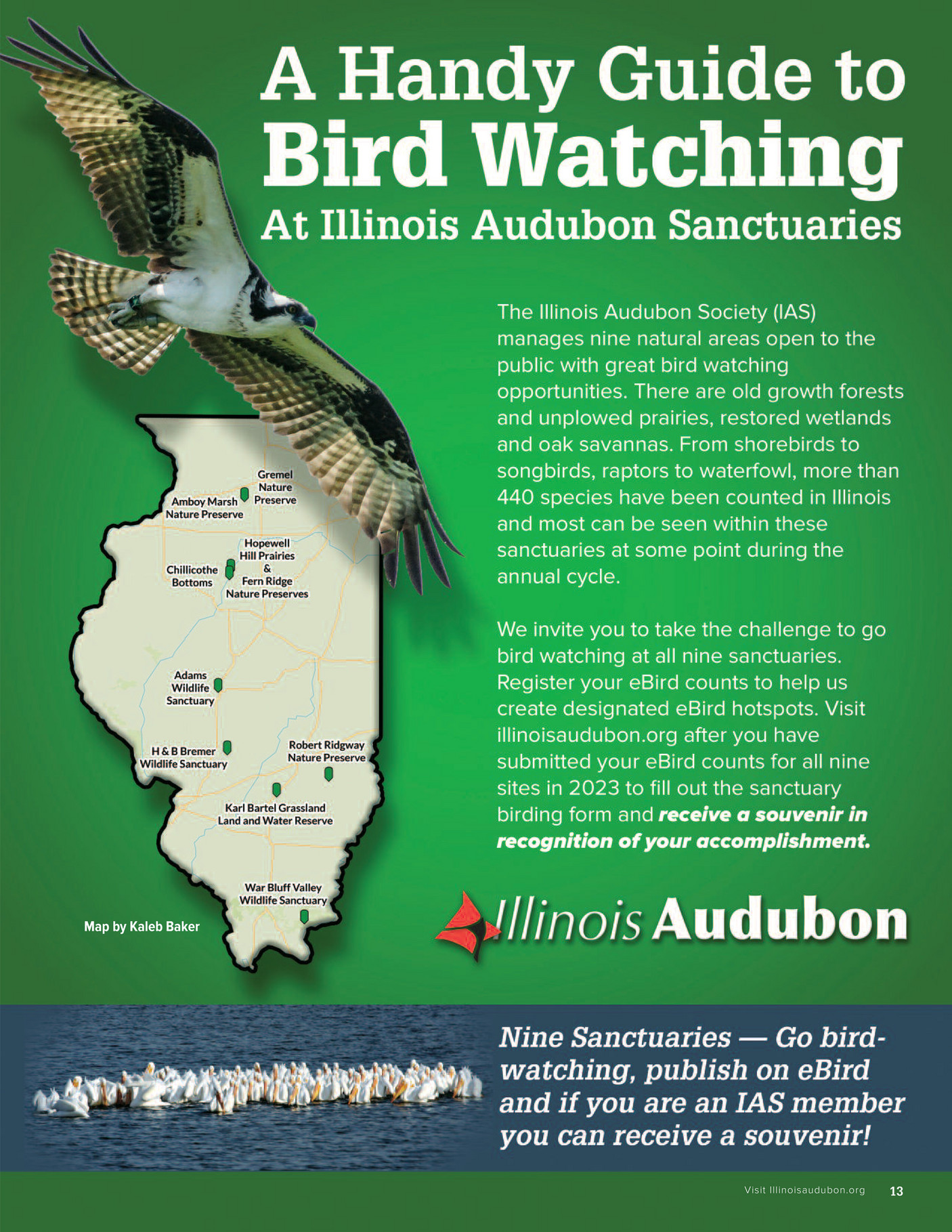 Illinois Audubon Society - eBird the Sanctuaries Bird Watching Guide ...