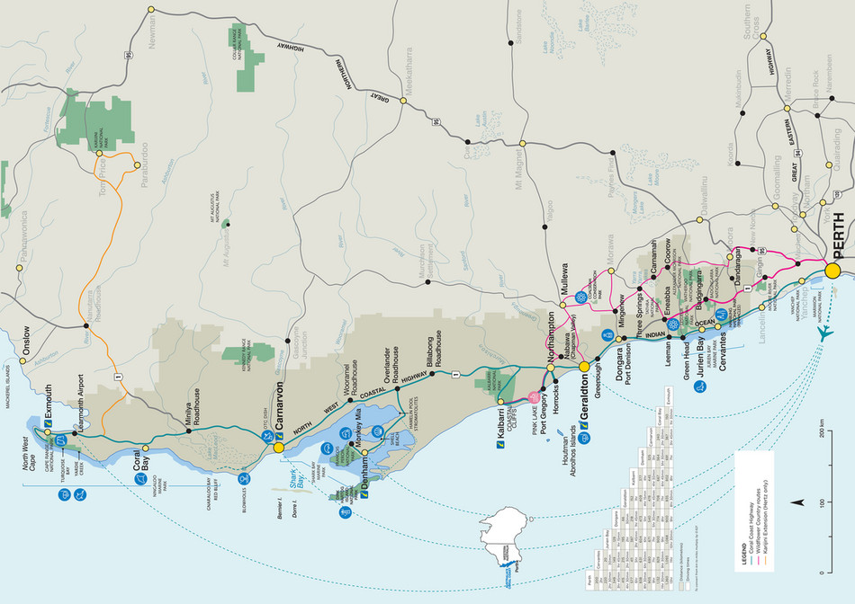 Australia's Coral Coast - Coral Coast Highway Map and Guide - Page 2