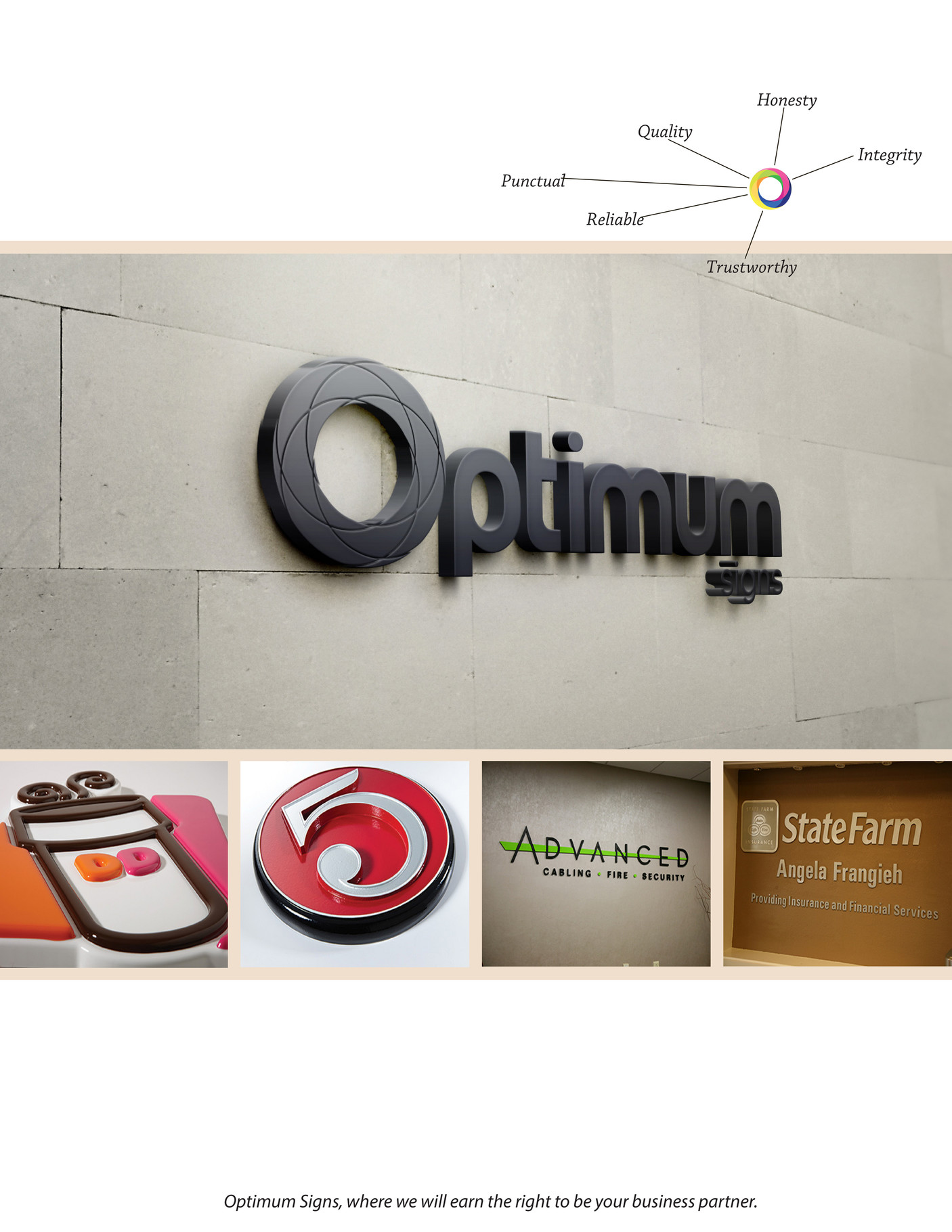 optimum signs - Wall Coverings - Page 1 - Created with Publitas.com