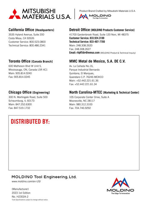 Mitsubishi Materials - ASPV Mini Type - Page 20