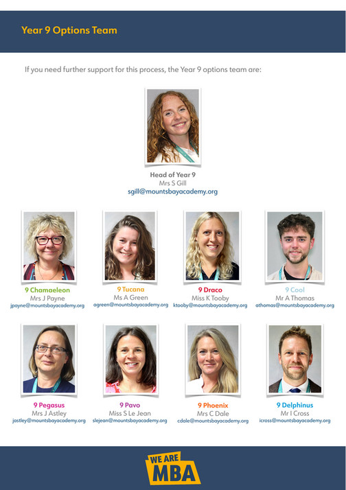 Mounts Bay Academy - Year 9 Options Information Booklet 2025 - Page 4-5