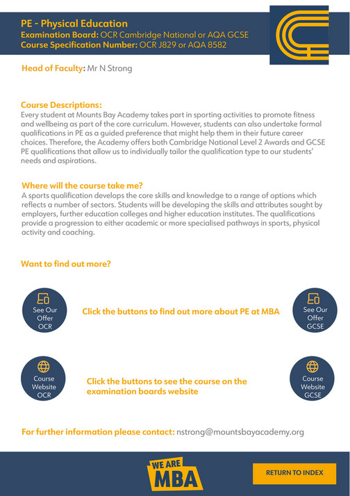 Mounts Bay Academy - Year 9 Options Information Booklet 2025 - Page 22-23