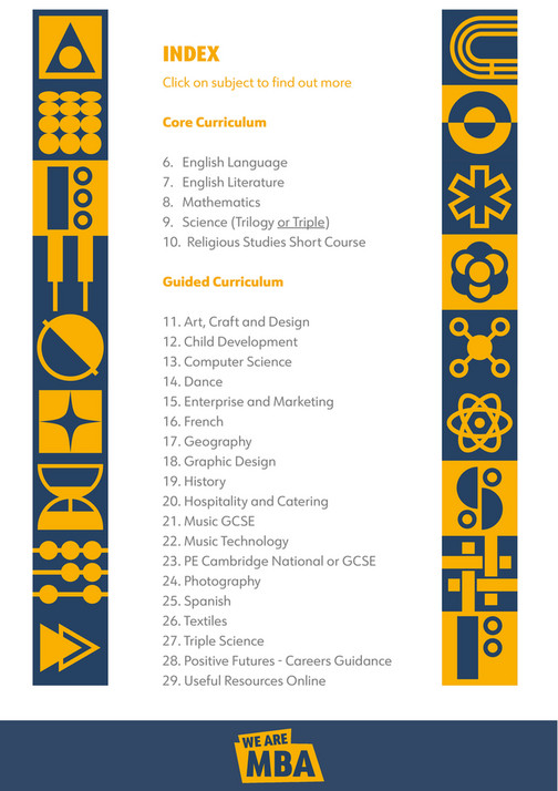 Mounts Bay Academy - Year 9 Options Information Booklet 2025 - Page 4-5