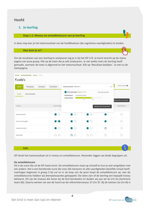 Bureau ICE - IEP LVS - Stappenplan resultaten analyseren - Fase 2 ...