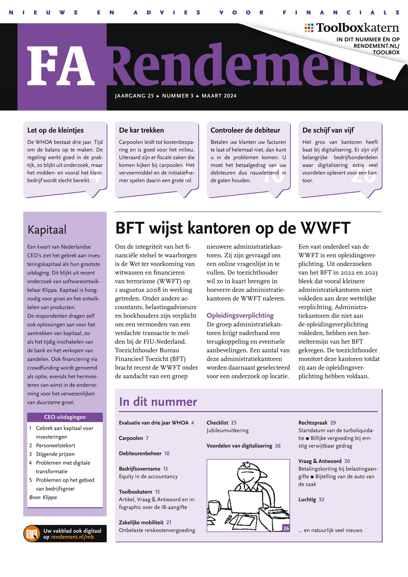 Rendement Uitgeverij - FA Rendement 2024-03 - Pagina 1