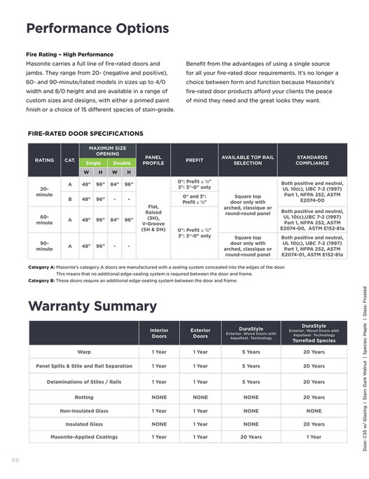 Wood Doors | Front Doors & Interior | Masonite - Page 60-61