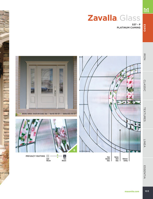 Masonite International - Exterior Doors Catalog_2020_DIGITAL - Page 104-105